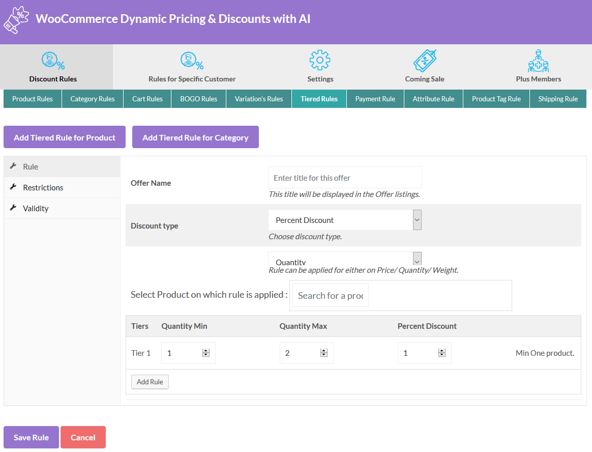 Woocommerce Dynamic Pricing And Discounts By Redefiningtheweb Codecanyon